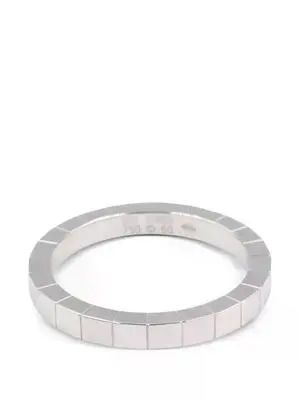 Cartier Lanière Ring In 18k White Gold - Silver