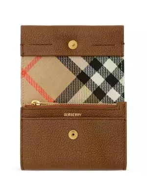Burberry Logo-detail Wallet - Brown