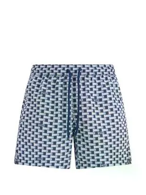 Bally Printed Swim Shorts - Blue