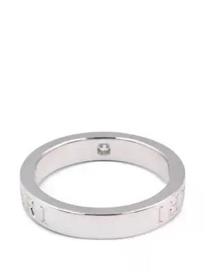 BVLGARI B.zero1 Diamond Ring In 18k White Gold - Silver