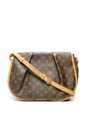 LOUIS VUITTON 2011 Monogram Menilmontant Mm Shoulder Bag - Brown