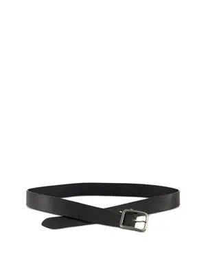 Vince Distressed Leather Belt