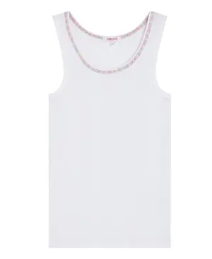 Goldie LeWinter Rainbow Connection Rib Tank Top
