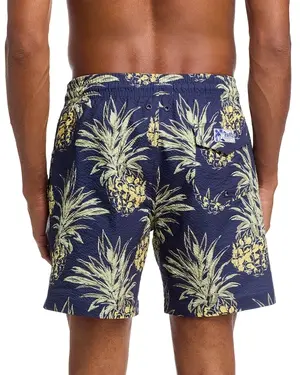 TRUNKS SURF & SWIM CO. Printed 6.5" Swim Trunks - Marine