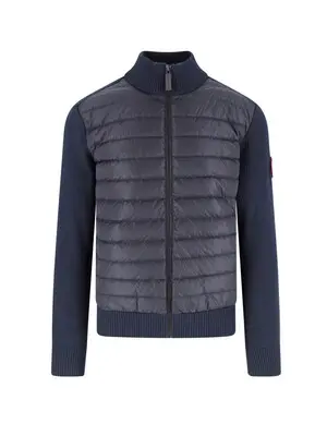 Canada Goose Padded "hybridge" Cardigan - Blue