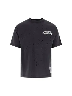 Satisfy T-shirt "mothtech - Black