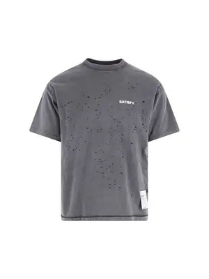 Satisfy T-shirt "mothtech - Black
