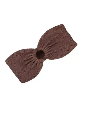 MC2 SAINT BARTH Yulia Bikini Top - Brown