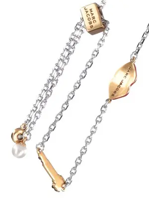 Marc Jacobs Lip Bracelet - Silver