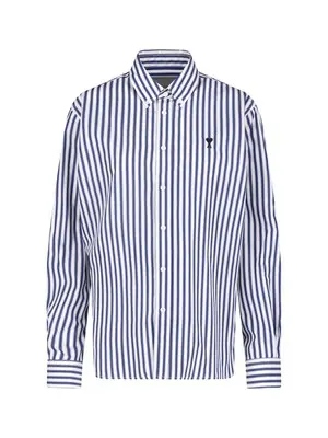AMI Paris Shirt " De Caur" Blue