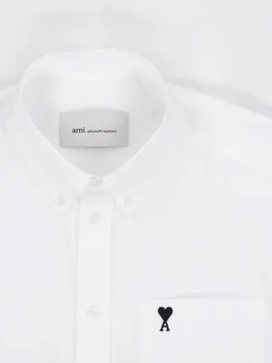 AMI Paris Shirt " De Cœur - White