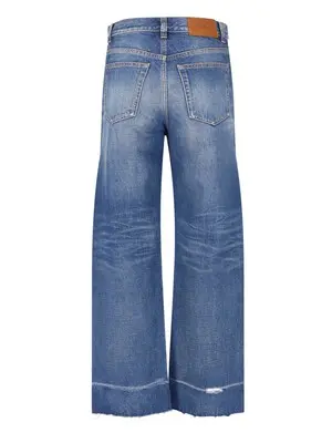 Chloé High Waist Wide Leg Jeans