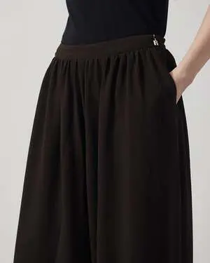 ROTATE BY BIRGER CHRISTENSEN Balloon Pleated Pants - Mole
