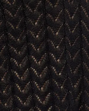MALINA Imene Pointelle Knitted Polo