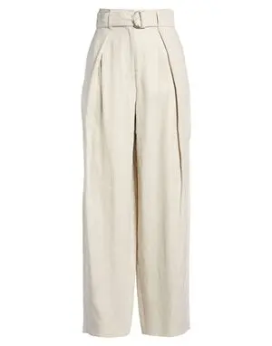 Max Mara Wide-leg Linen Pants