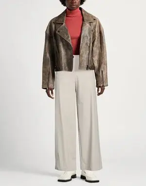 RRD Wide-leg High-waisted Pants - Grey