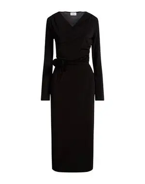 Marella Jersey Bodycon Midi Dress - Black