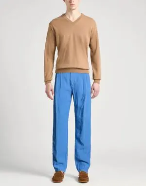 120% Lino Pants Size Linen - Blue