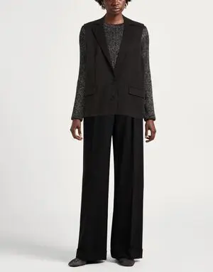 Patrizia Pepe Sleeveless Single-breasted Blazer