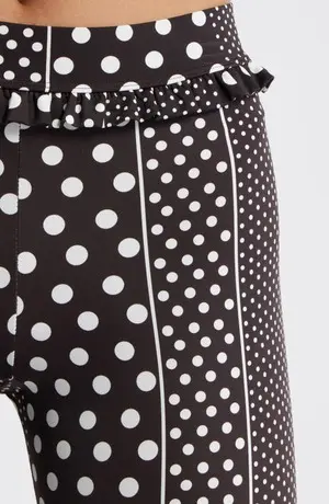 DAMSON MADDER Mixed Print Capri Pants