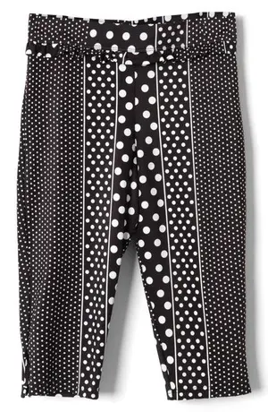 DAMSON MADDER Mixed Print Capri Pants