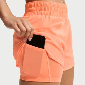 Nike Dri-fit High-waisted 3" 2-in-1 Shorts