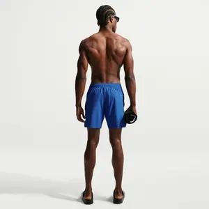 Nike Swim Contend Essential 7" Brief-lined Volley Short - Blue