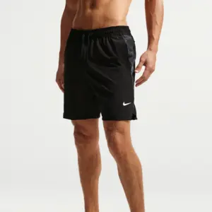 Nike Swim Contend 7" Brief-lined Volley Short - Black