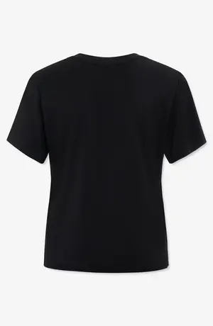 THIRTY YEARS Modal Short Sleeve Tee - Black
