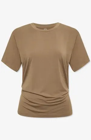 THIRTY YEARS Modal Short Sleeve Tee - Toffee