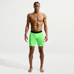 Nike Pro Dri-fit Fitness Long Shorts - Green