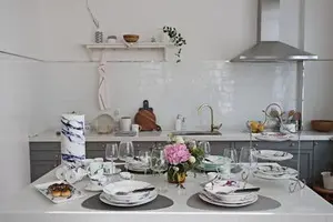 Prouna Marble Azure Salt & Pepper Shaker