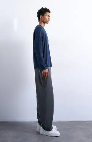Topman Relaxed Long Sleeve T-shirt