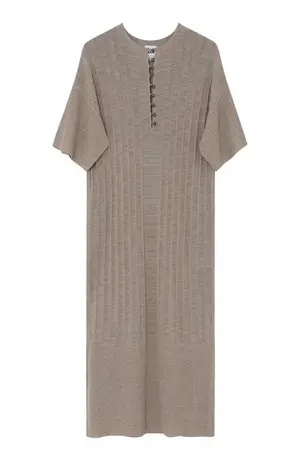Day Birger Et Mikkelsen Loose Ribbed Knit Maxi Dress