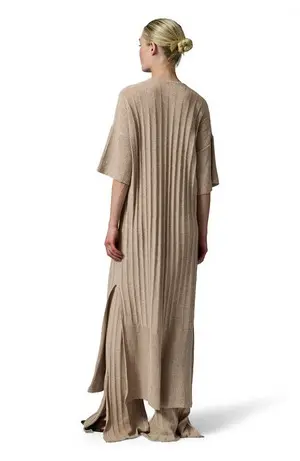 Day Birger Et Mikkelsen Loose Ribbed Knit Maxi Dress