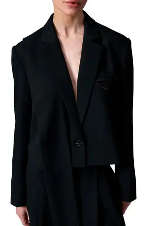 Day Birger Et Mikkelsen Edie Cropped Gabardine Blazer