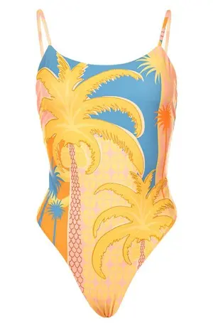 MAAJI Solar Bliss Luster Reversible One-piece Swimsuit