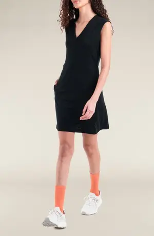 Icebreaker Granary Sleeveless Merino Wool Dress