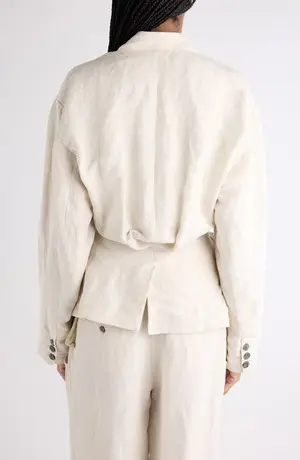 Isabel Marant Étoile Soraya Linen And Silk Jacket