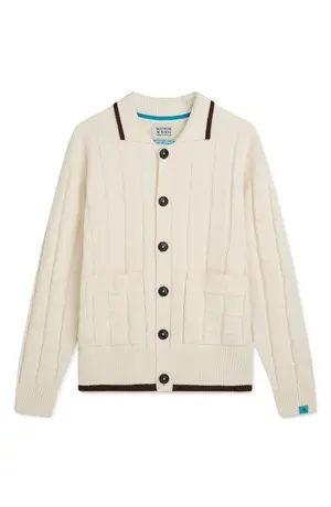 Scotch & Soda Bouclé Cardigan