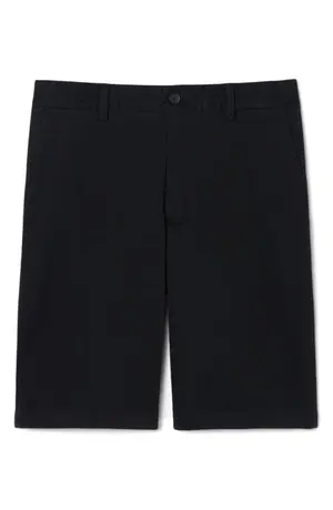 Lacoste Twill Bermuda Chino Shorts - Black