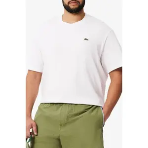 Lacoste Cotton Crewneck T-shirt - White
