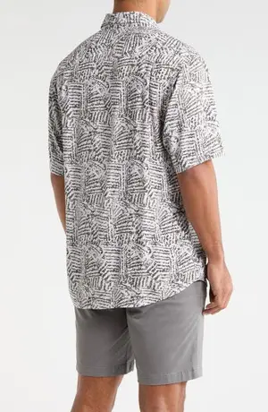 Tommy Bahama Veracruz Cay Sands Island Echo Short Sleeve Button-up Shirt