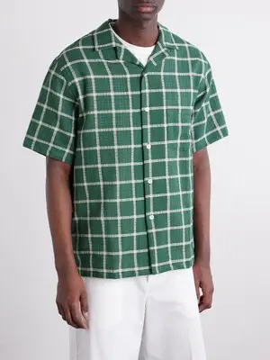 Portuguese Flannel Alvor Checked Organic Cotton Shirt