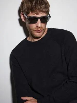 Dior Square Acetate Sunglasses - Blue
