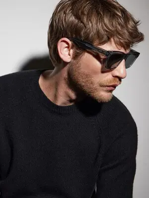Dior Square Acetate Sunglasses - Blue