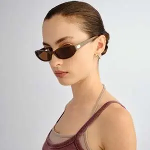 Le Specs Popalicious Sunglasses - Cocoa
