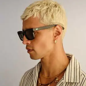 Le Specs Iceberg + | Polarized Sunglasses - Black