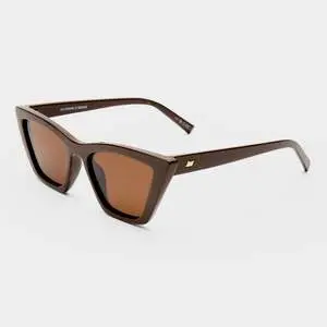 Le Specs Velodrome Polarized Sunglasses - Cocoa