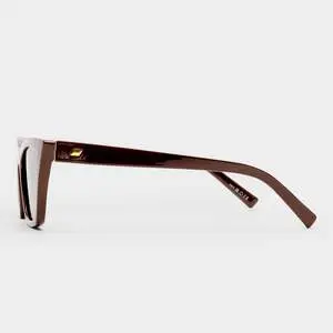 Le Specs Velodrome Polarized Sunglasses - Cocoa